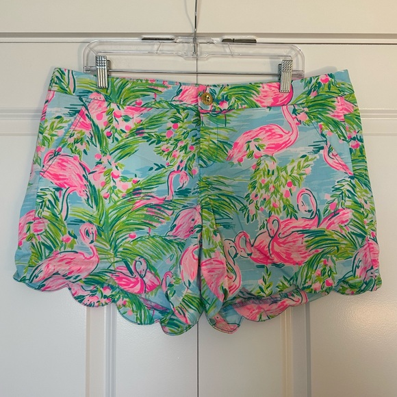Lilly Pulitzer | Shorts | Nwt Lilly Pulitzer Buttercup Stretch Short Multi Floridita Size 8 2 14 ...
